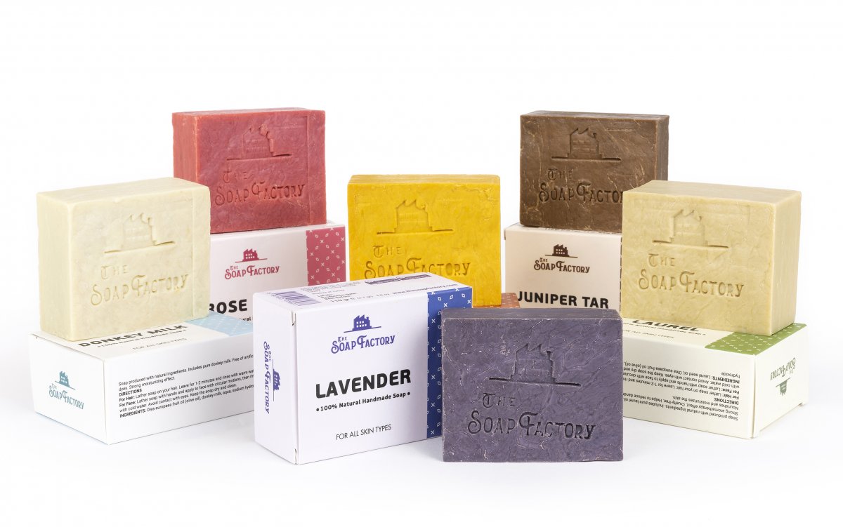 The Soap Factory Classic Collection Handmade LAVENDER Soap Bar 110 g