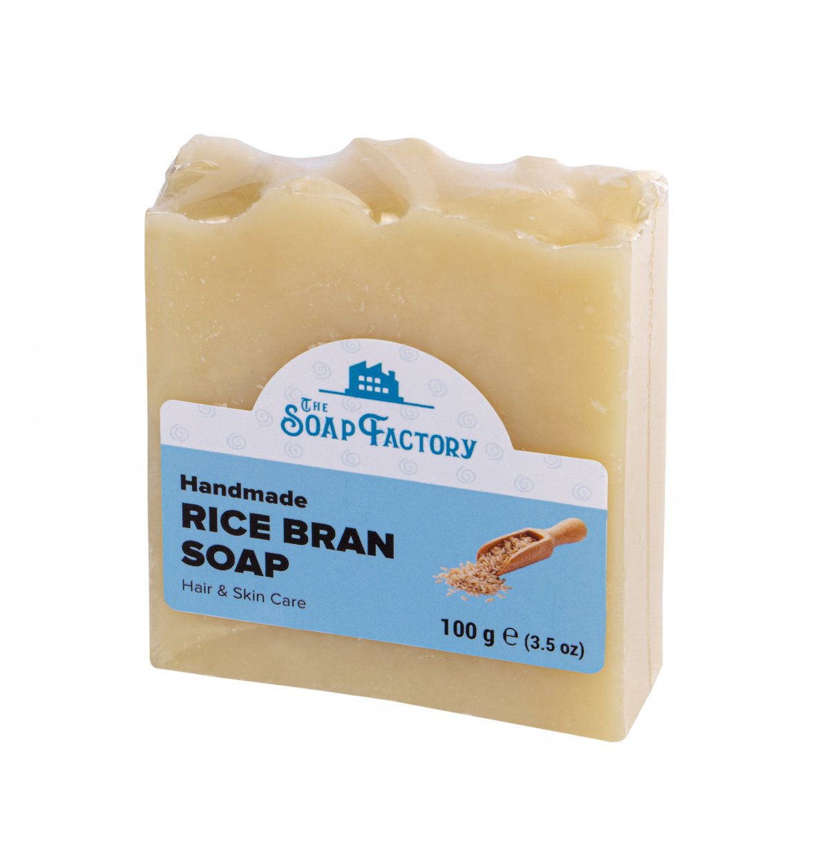 The Soap Factory Silk Collection Handmade RICE BRAN Soap Bar 100 g