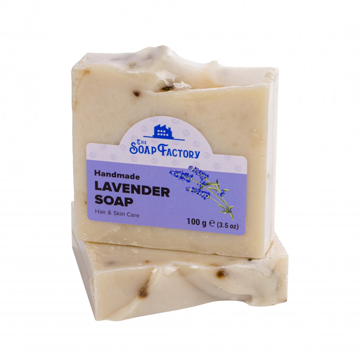 The Soap Factory Silk Collection Handmade Lavender Soap Bar 100 G