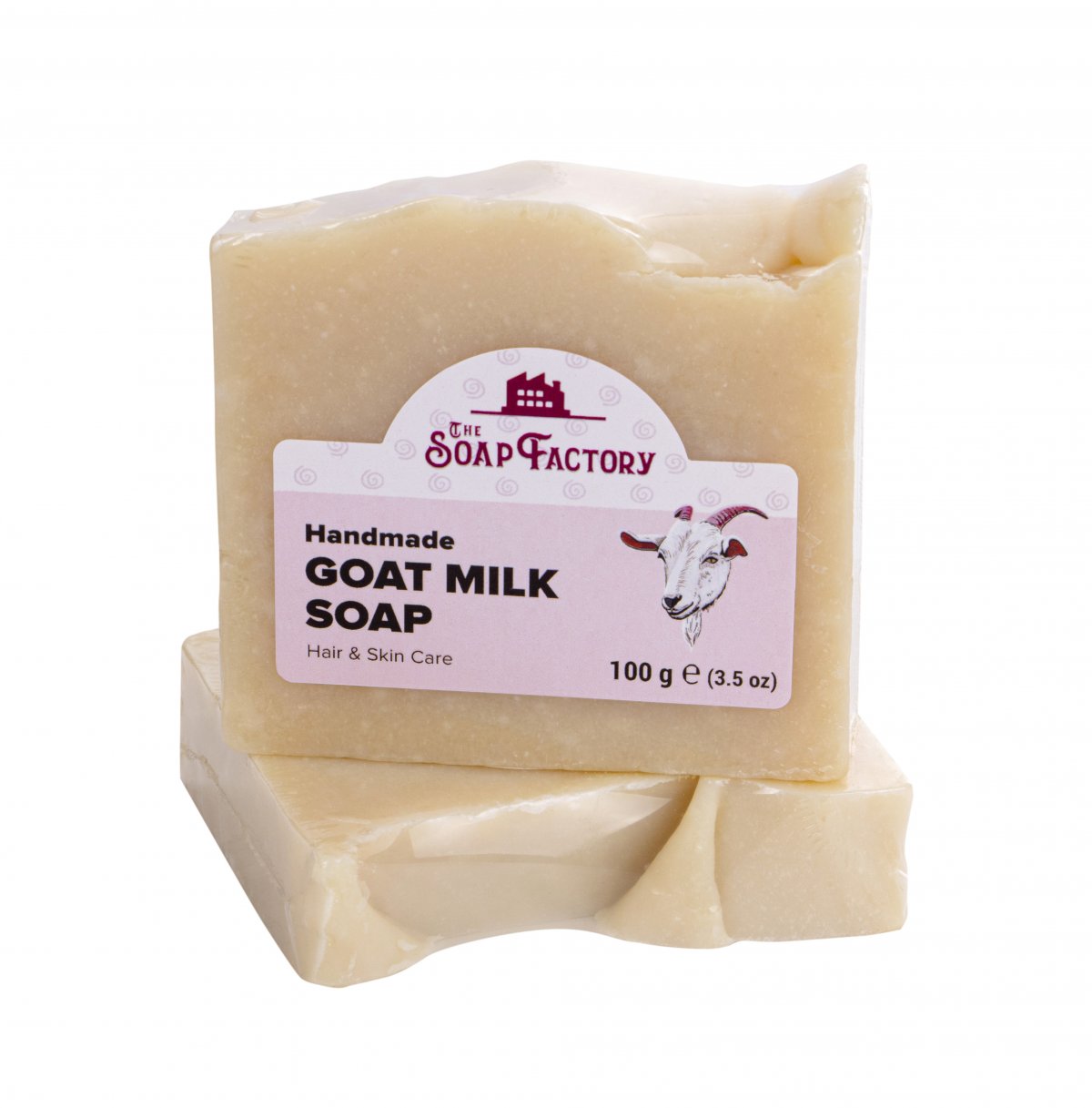 The Soap Factory Silk Collection Handmade GOAT MILK Soap Bar 100 g