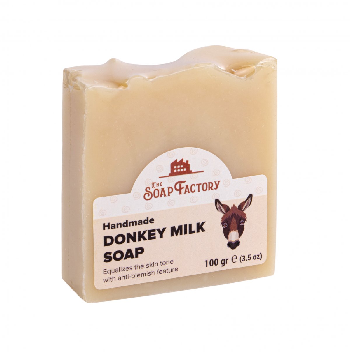 The Soap Factory Silk Collection Handmade DONKEY MILK Soap Bar 100 g