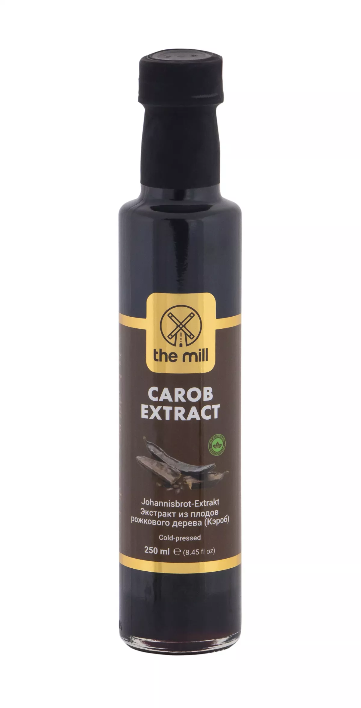 The Mill Carob Extract 250 ml Glass Bottle