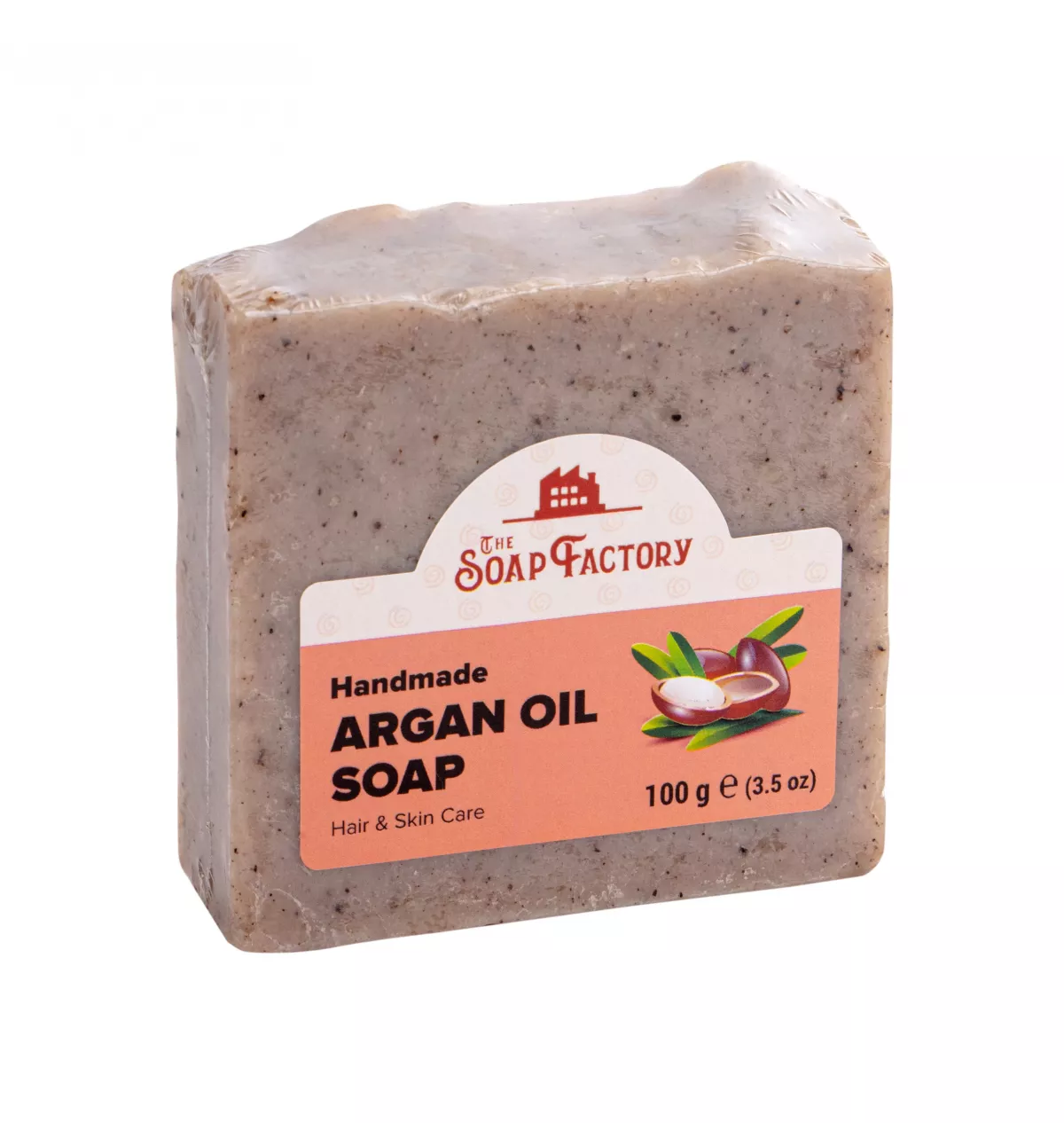 The Soap Factory Silk Collection Handmade ARGAN Soap Bar 100 g