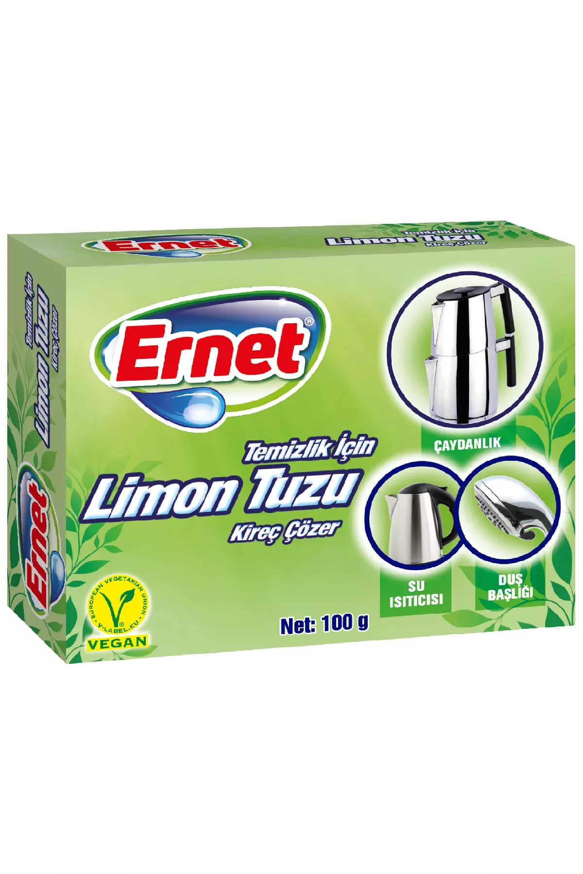 Ernet Temizlik İçin Limon Tuzu 100 g