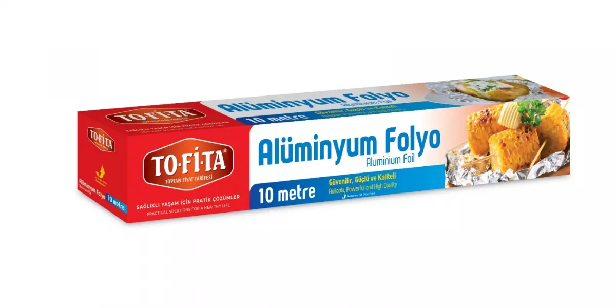 TO-Fİ-TA Alüminyum Folyo 10 m