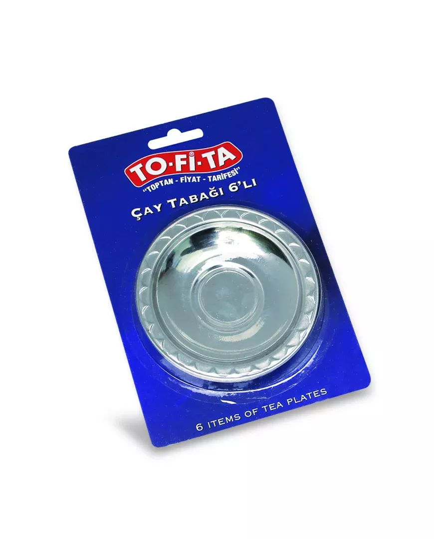 TO-Fİ-TA Çay Tabağı 6'lı