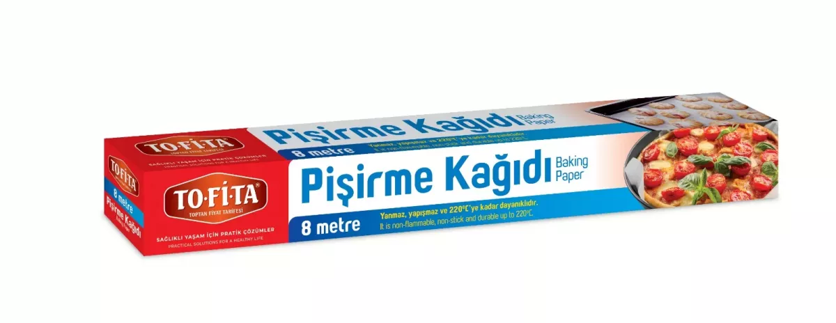 TO-Fİ-TA Pişirme Kağıdı 8 m